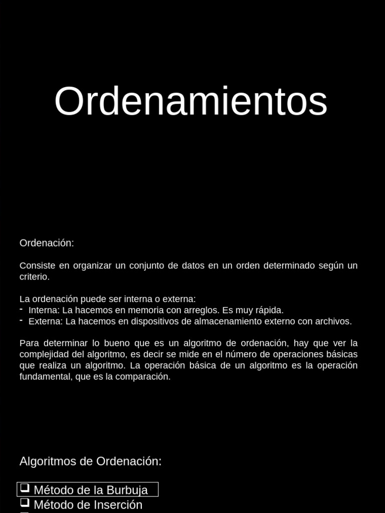 Metodo Burbuja | PDF