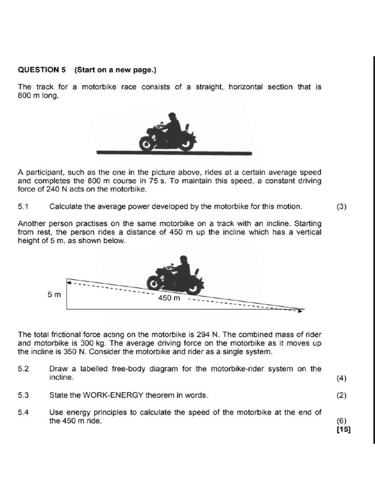 Work, Energy and Power Practice | PDF