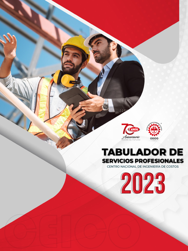Anexo 6.1 Tabulador CMIC 2023 | PDF