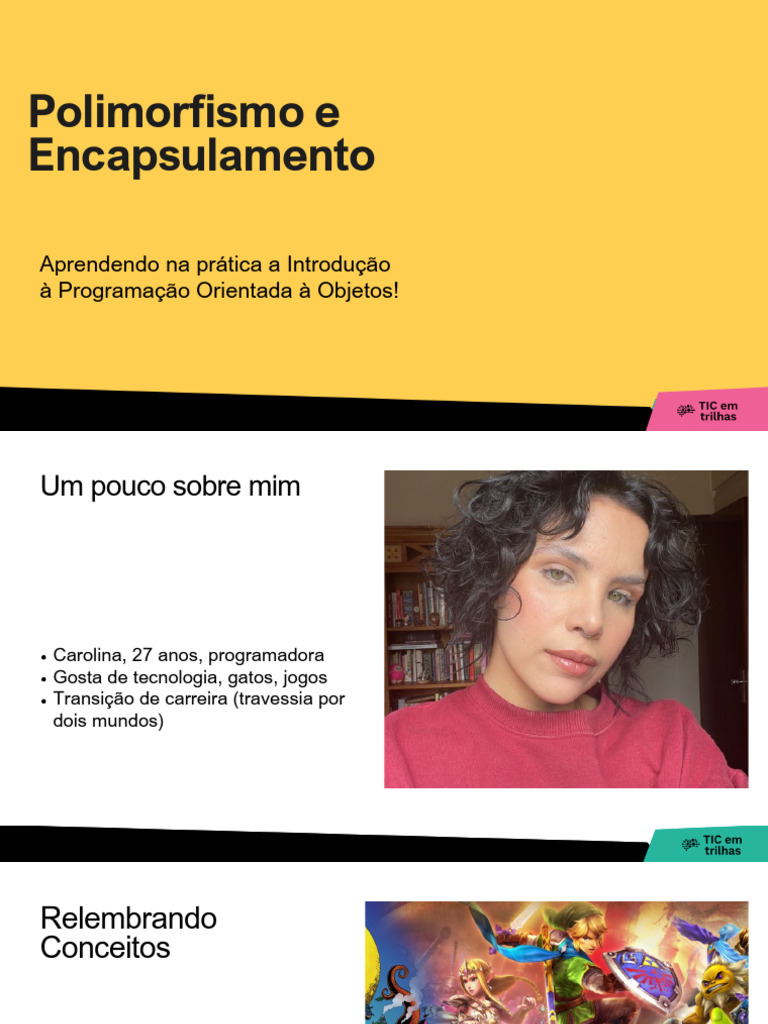 Live5 POO Encapsulamento e Polimorfismo - PPTX 20240526 105802 0000 | PDF