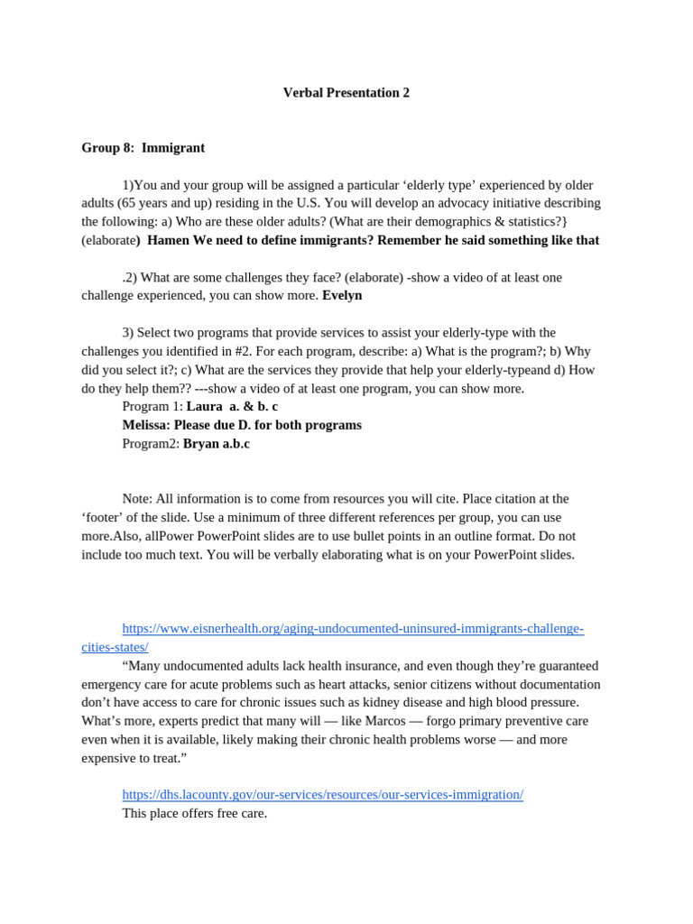 Group 8 - Presentation 2 | PDF