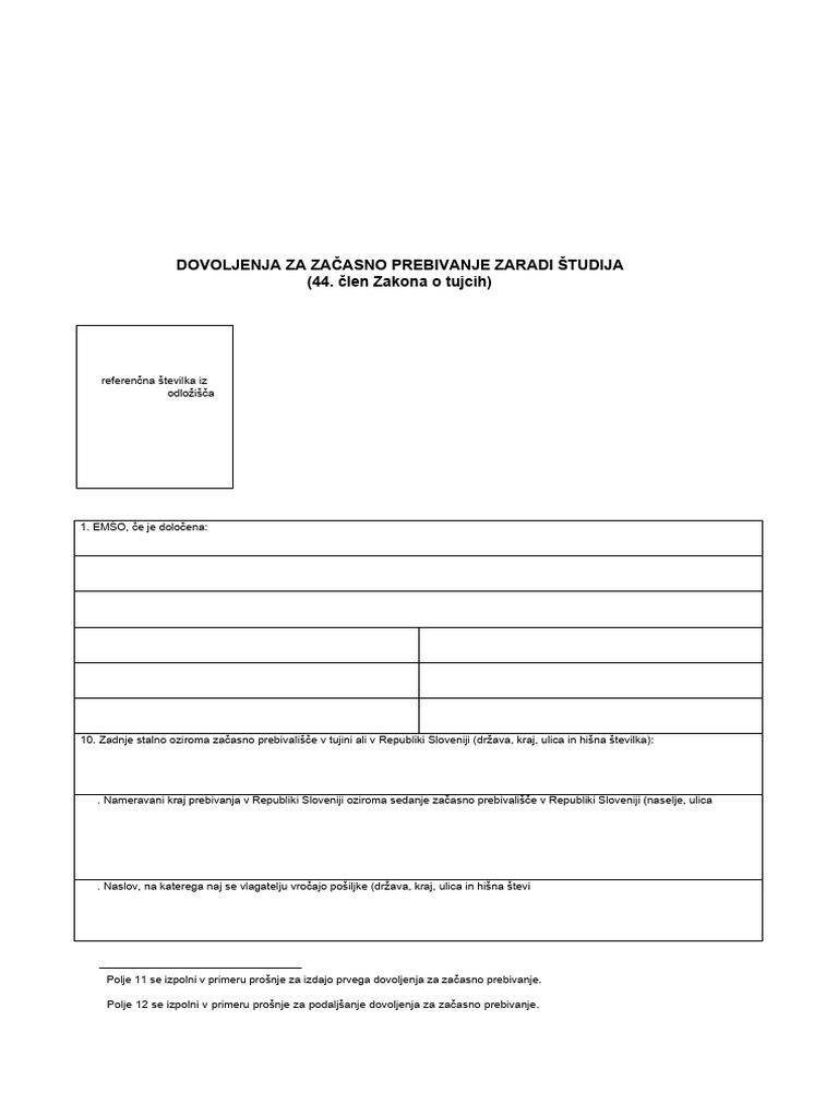 Non-EU Students-Application Form | PDF