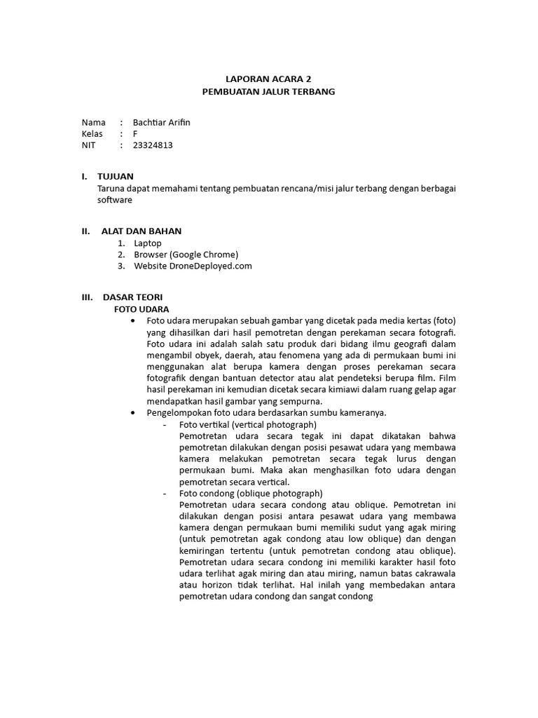 Tugas Acara 2 - BachtiarArifin - F | PDF