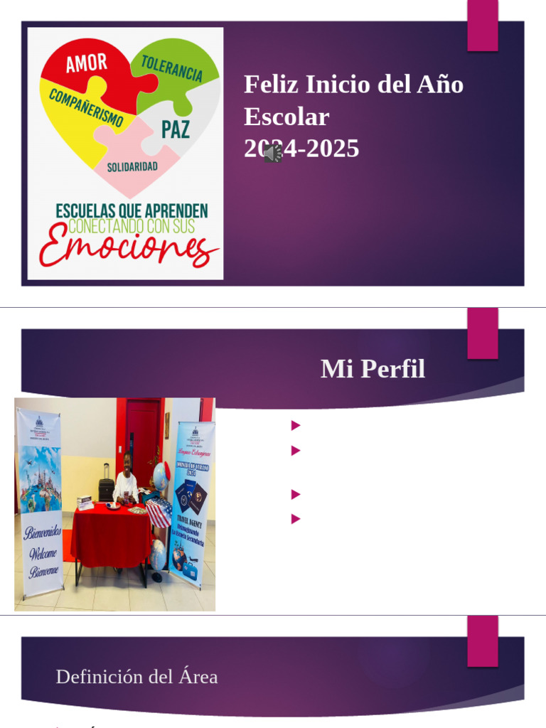 Feliz Inicio Del Año Escolar - Osenia | PDF