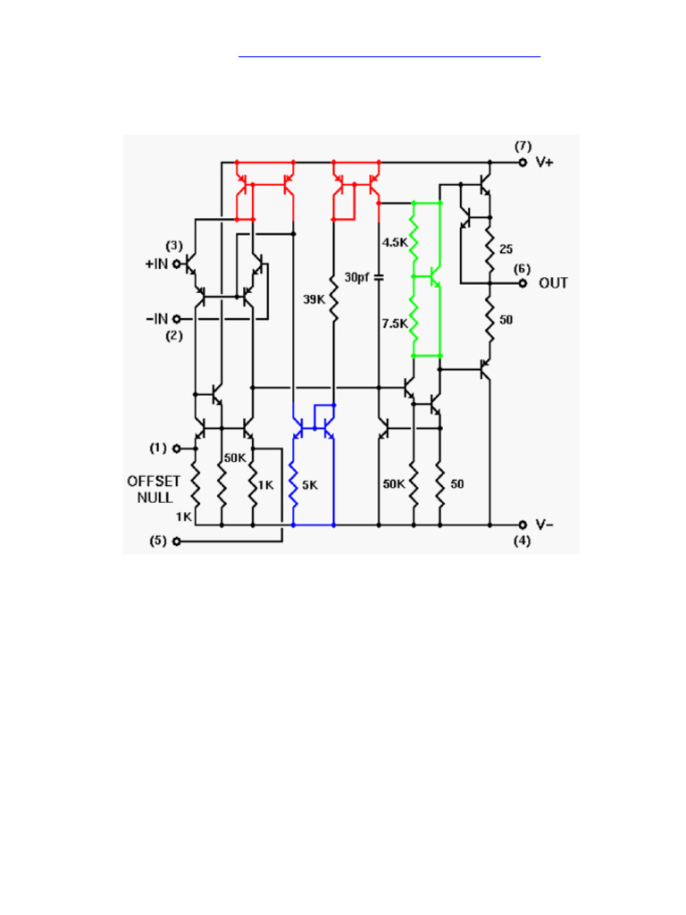 Inside The 741 Op Amp | PDF