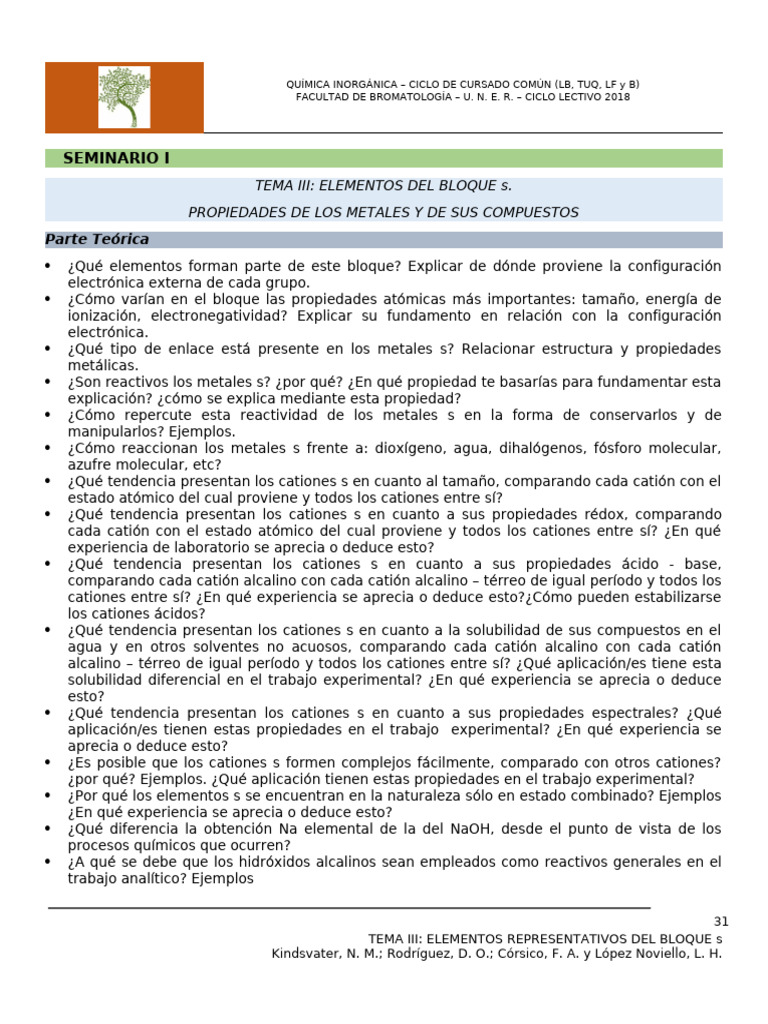 18-Seminario I Bloque S | PDF