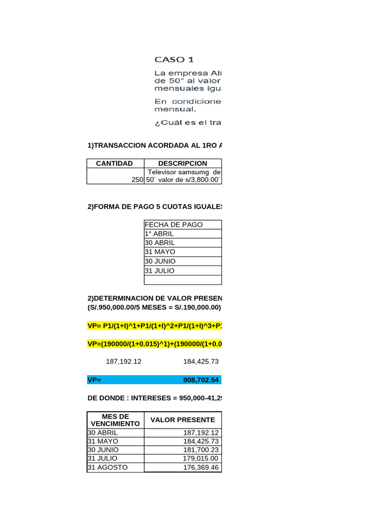 Casos Practicos Casuistica | PDF