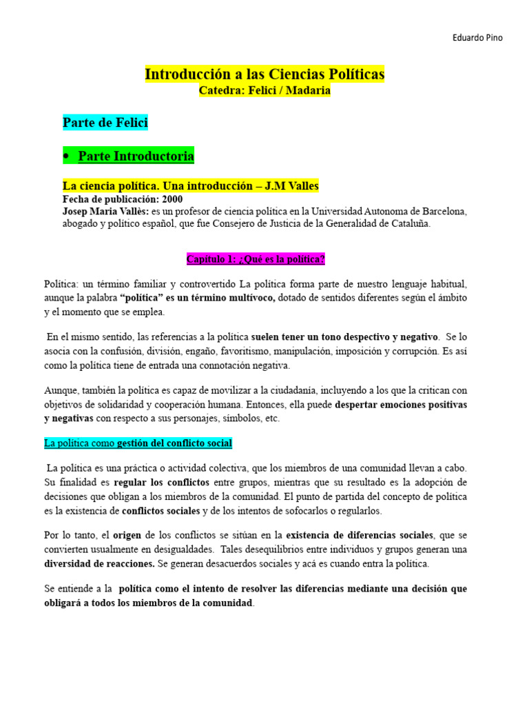 Resumen de Intro a Cp | PDF