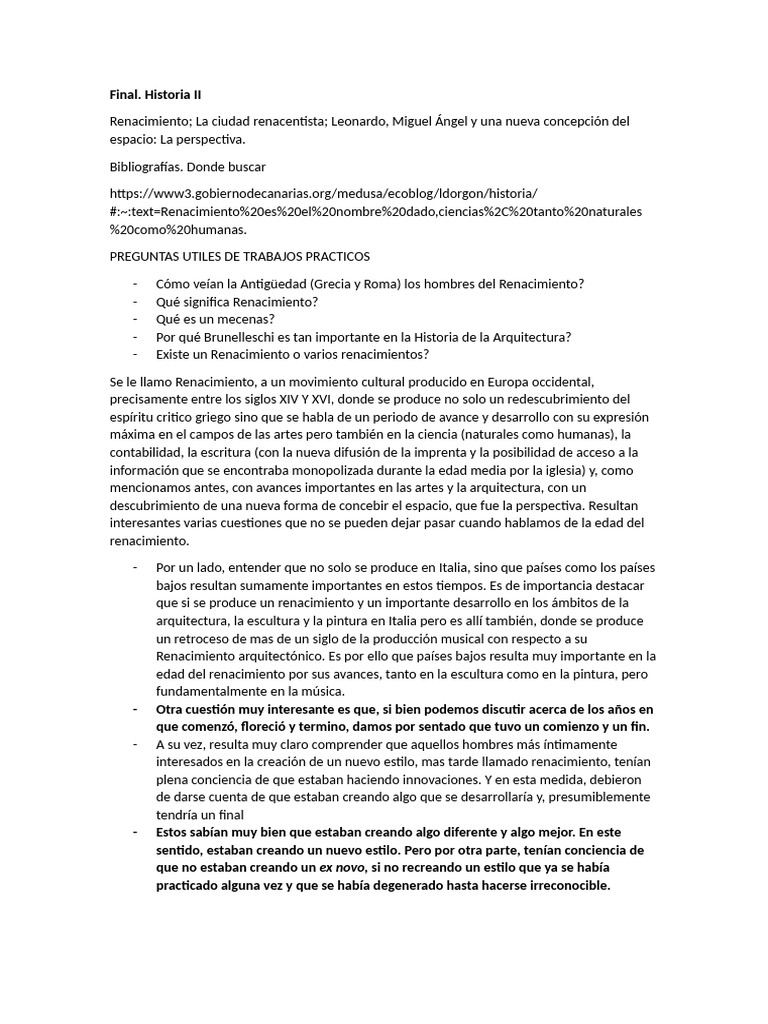 Documento Del Final. Tema Completo | PDF