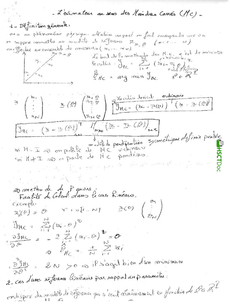 Hsctdoc-Ch1 Estim | PDF