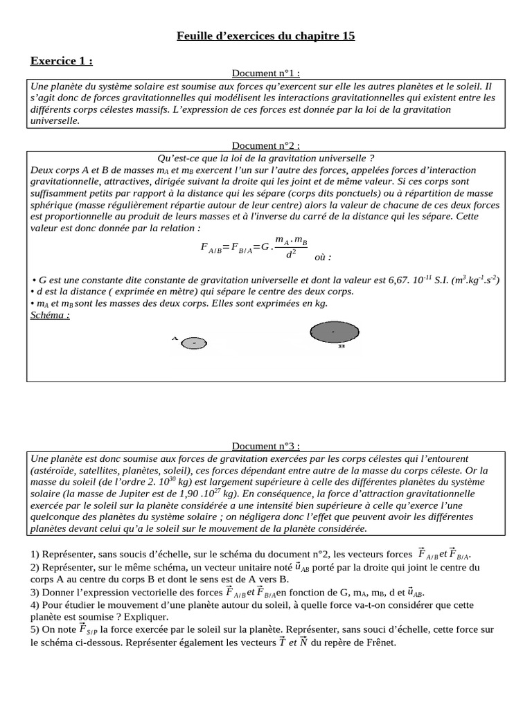 Exercices | PDF
