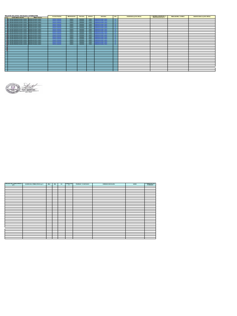 Formato Programas Preventivos CIA PNP Tinta | PDF