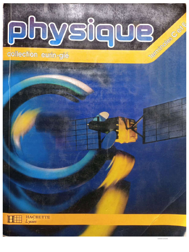 Eurin-Gié Physique T.C Et E | PDF