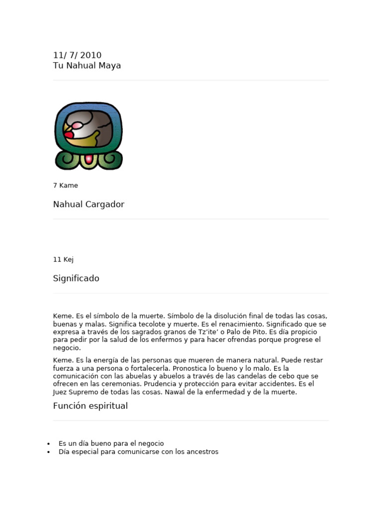 Nahual | PDF
