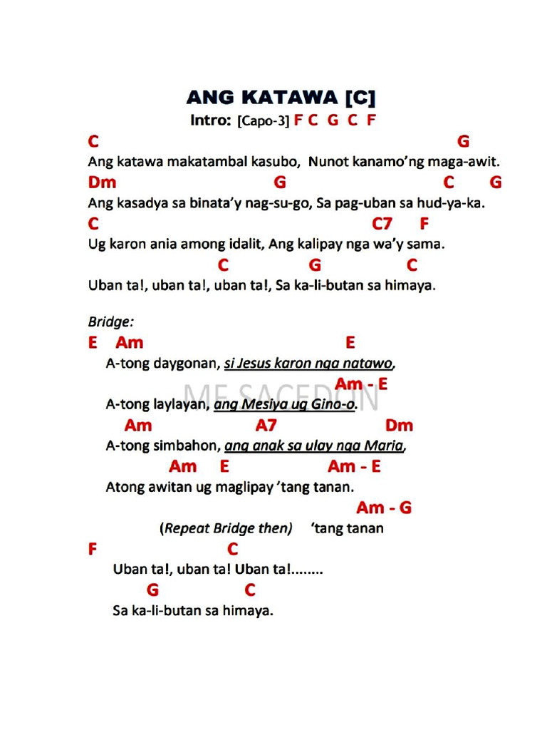 Ang Katawa - Marlon | PDF