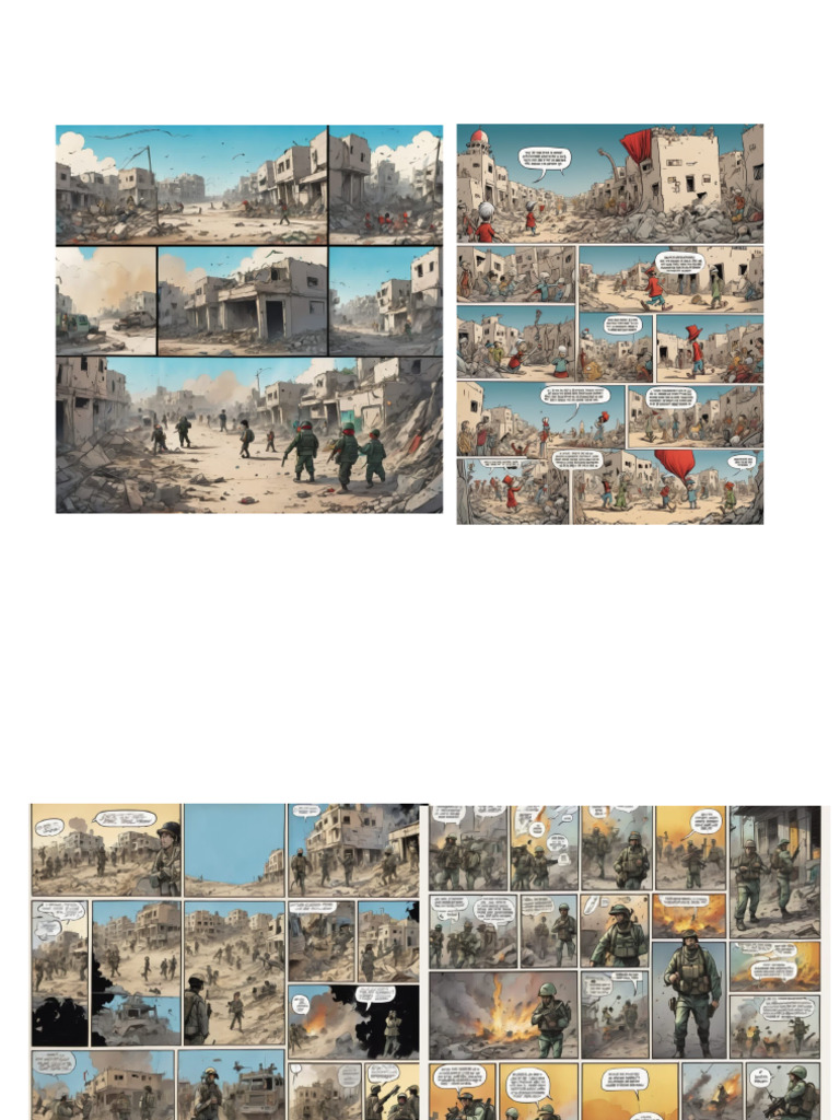 Gaza Comic Strip | PDF