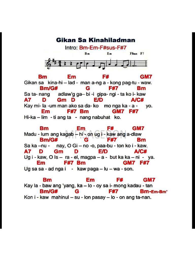 Gikan Sa Kinahiladman | PDF