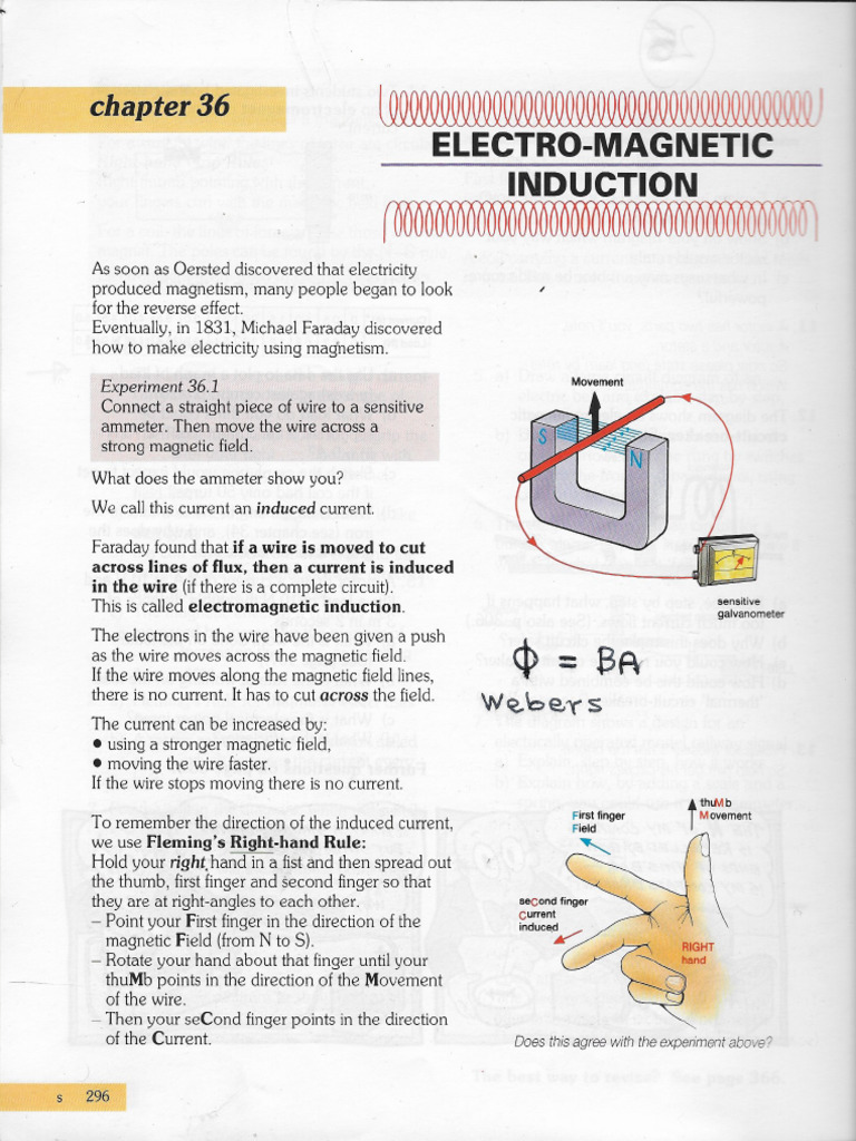 Electromagnetic Induction | PDF