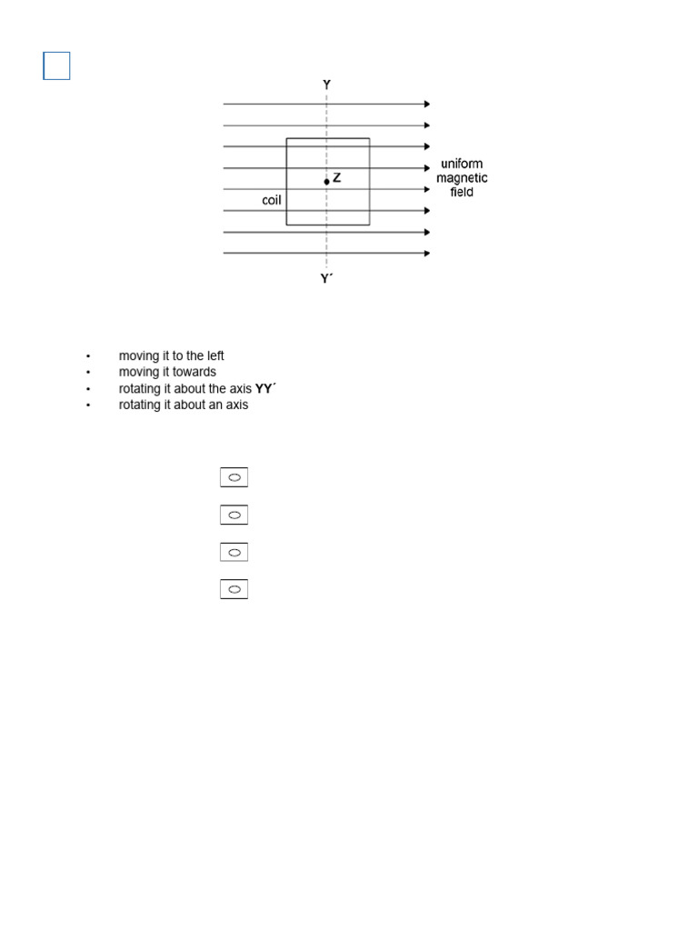 Magnetic Flux and Flux Linkage QUESTIONS - ANSWERS | PDF