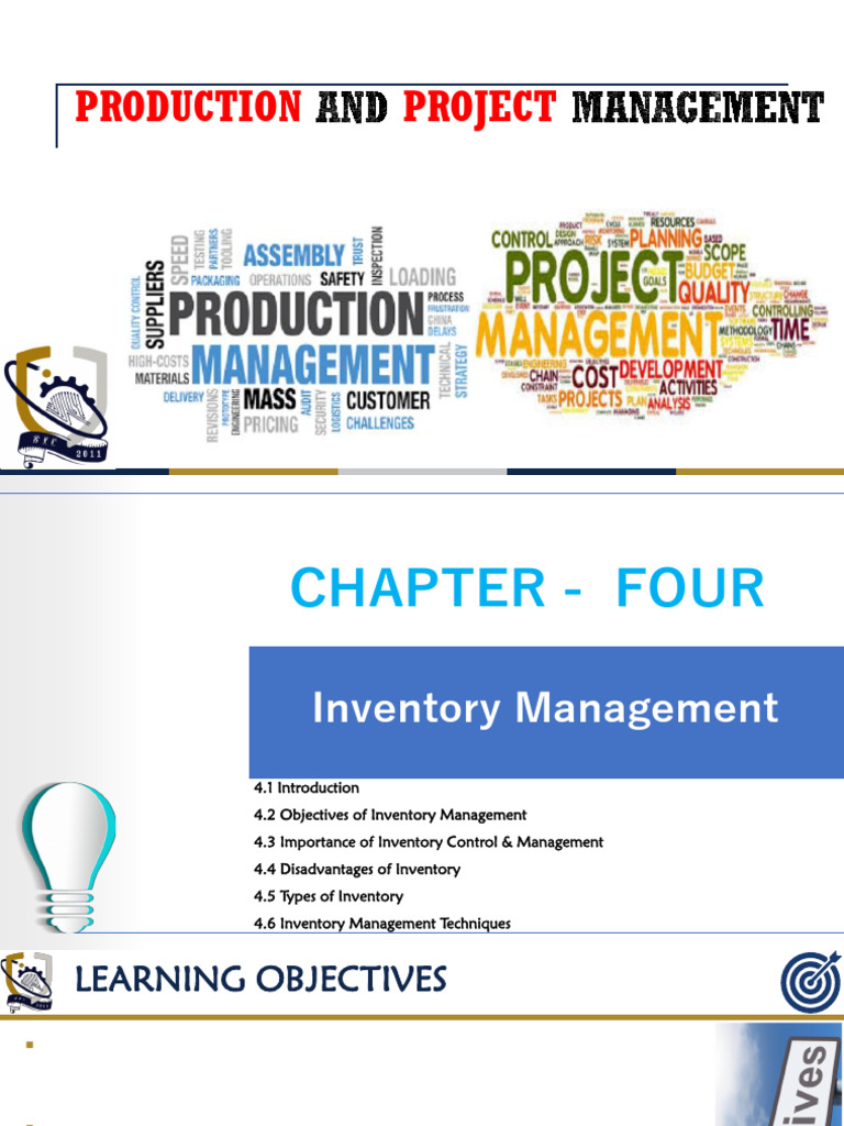 Chapter 4 - Inventory Management Final | PDF