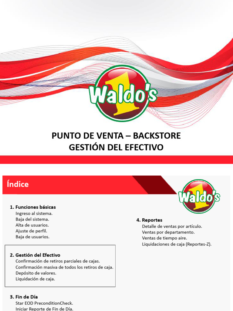 Backstore - Gestión Del Efectivo | PDF