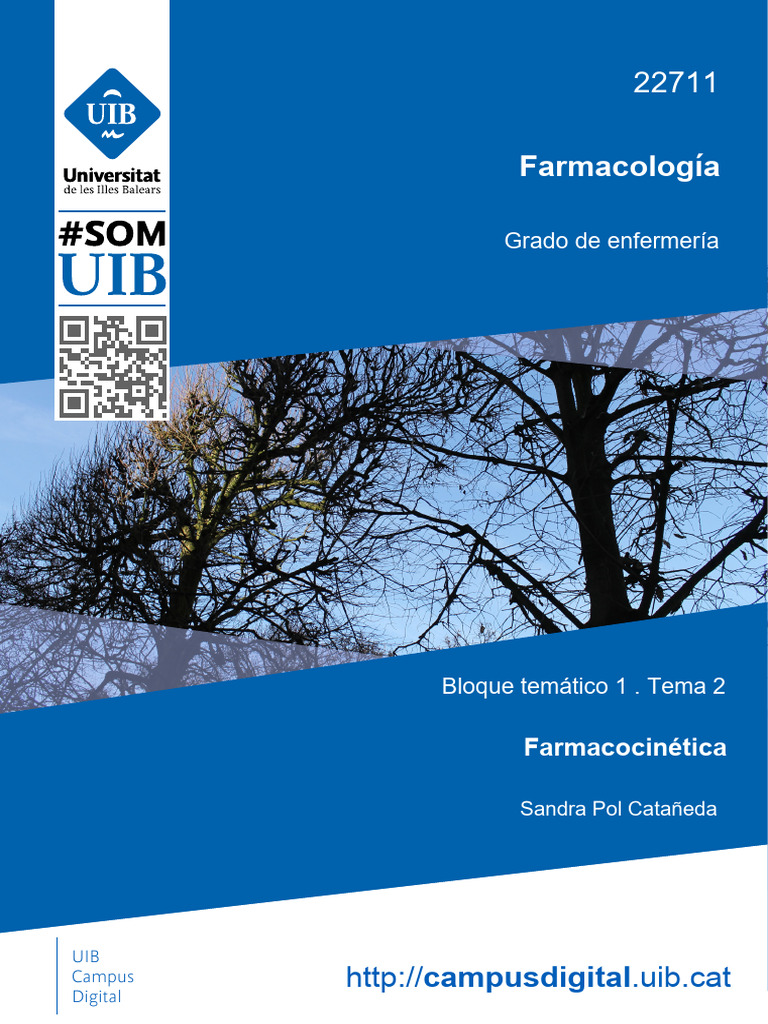 Tema2.1 Sandra Pol Farmacocinética | PDF