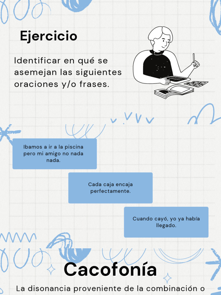 Presentacion Fenomeno Linguistico CACOFONIA | PDF
