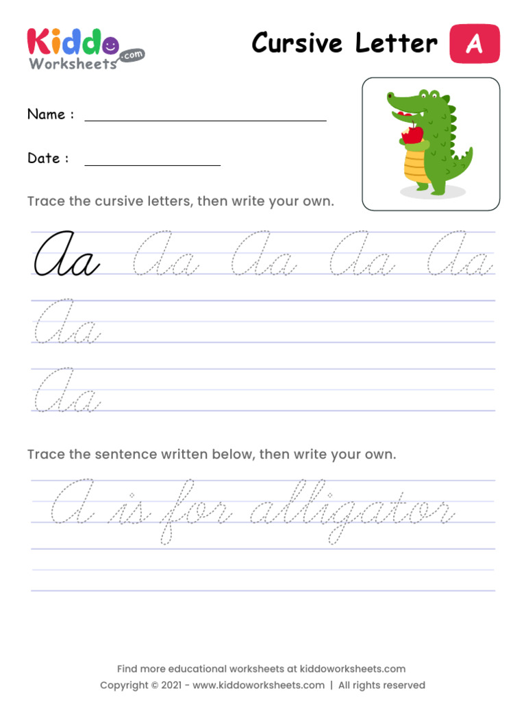 Aa Aa Aaaaaaaa: A S or Alligator | PDF