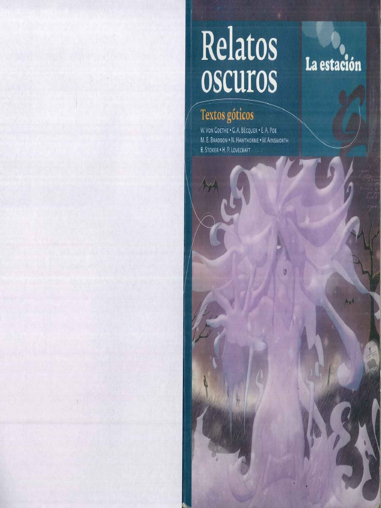 Varios Autores - Relatos Oscuros Textos Góticos Ed La Estación | PDF
