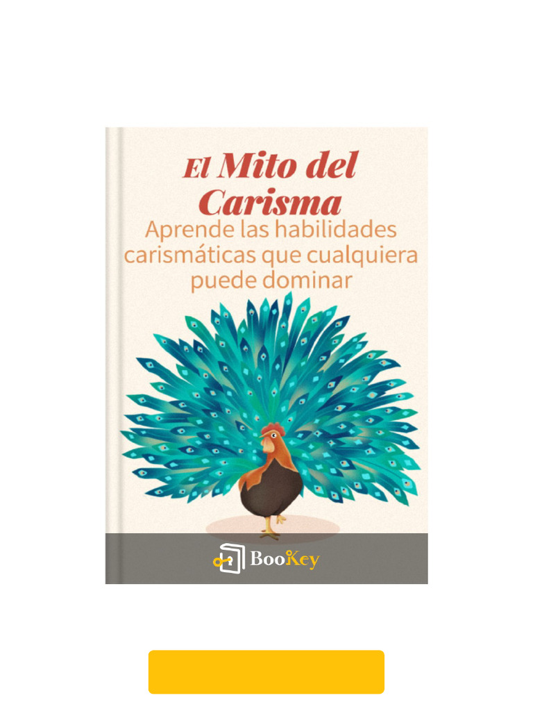 El Mito del Carisma: Habilidades para Todos | PDF | Carisma ...