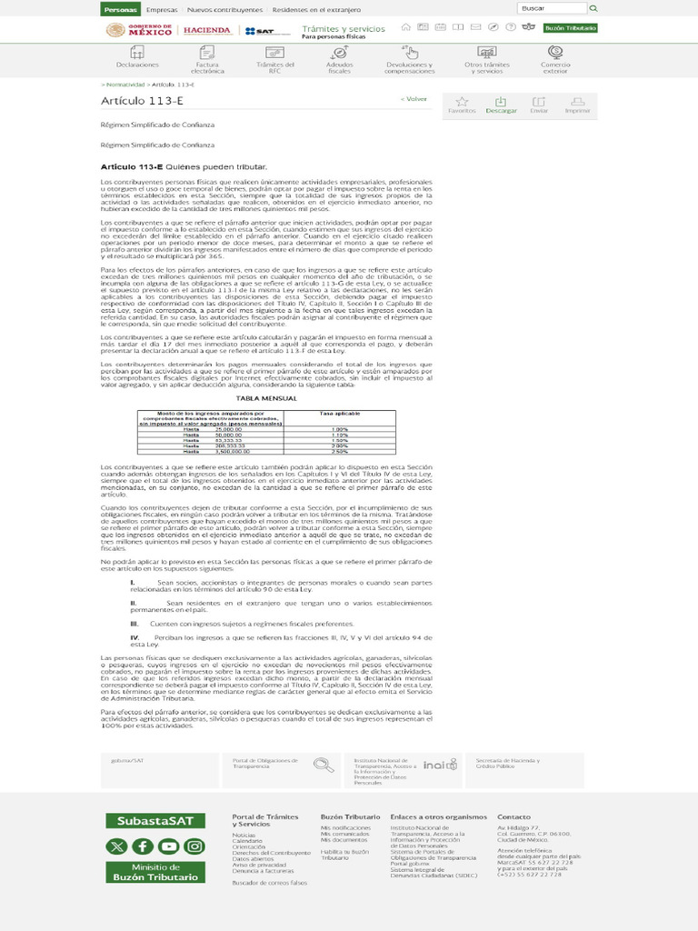 Artículo 113 E | PDF
