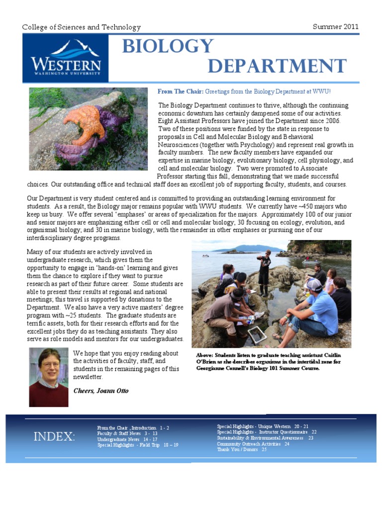 Biology News LTR 2011 | PDF | Science & Mathematics