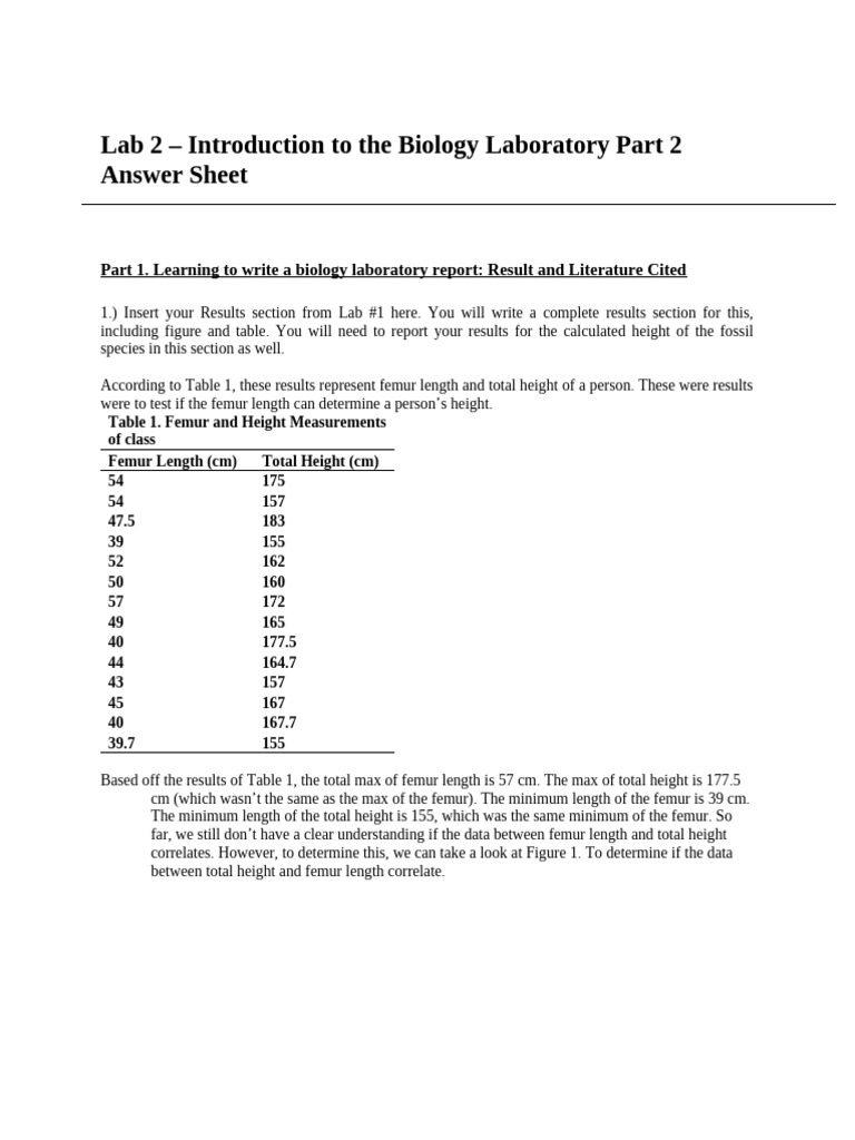 Lab 2 Answer Sheet Fall 2024 | PDF