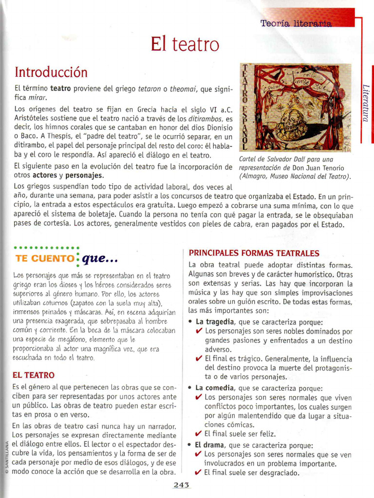 El Teatro - 7° | PDF