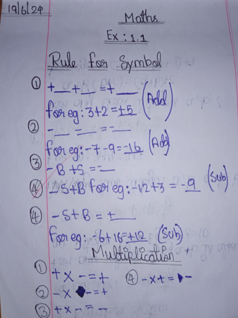 Maths Chapter 1 | PDF