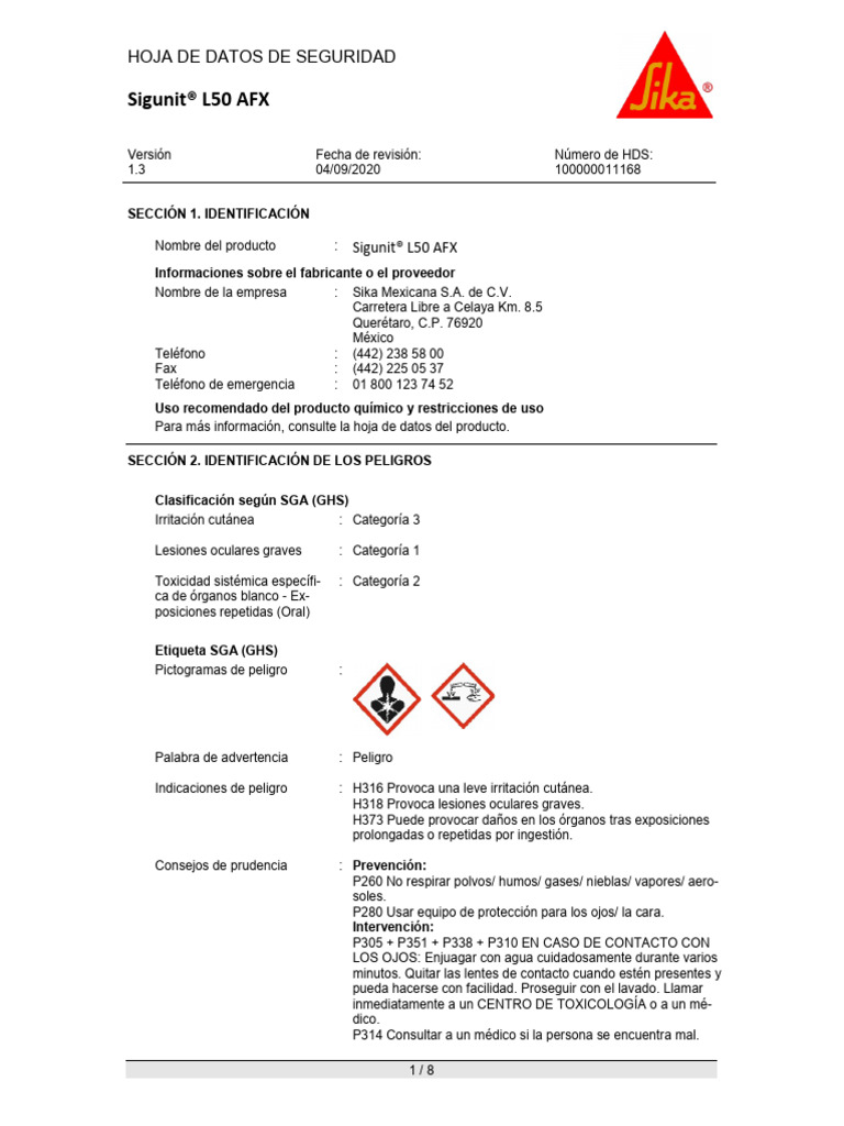 Sigunit L50 AFX | PDF