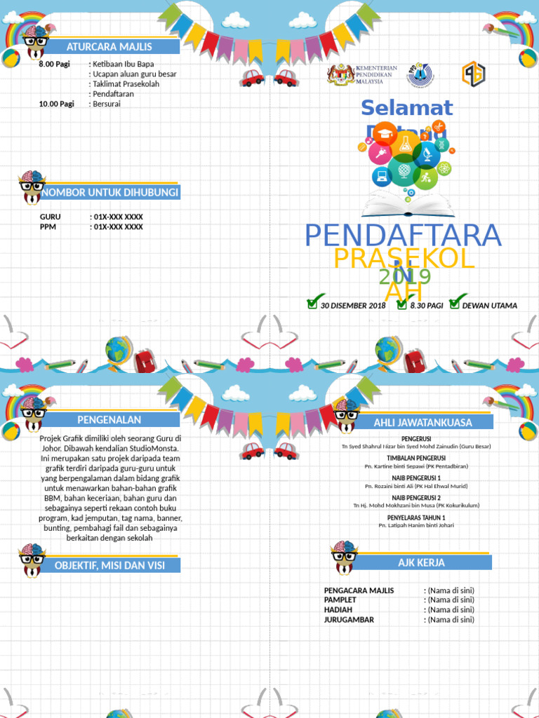 Buku Program Pendaftaran Tahun 1 | PDF
