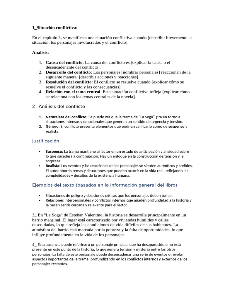 Novela La Soga | PDF