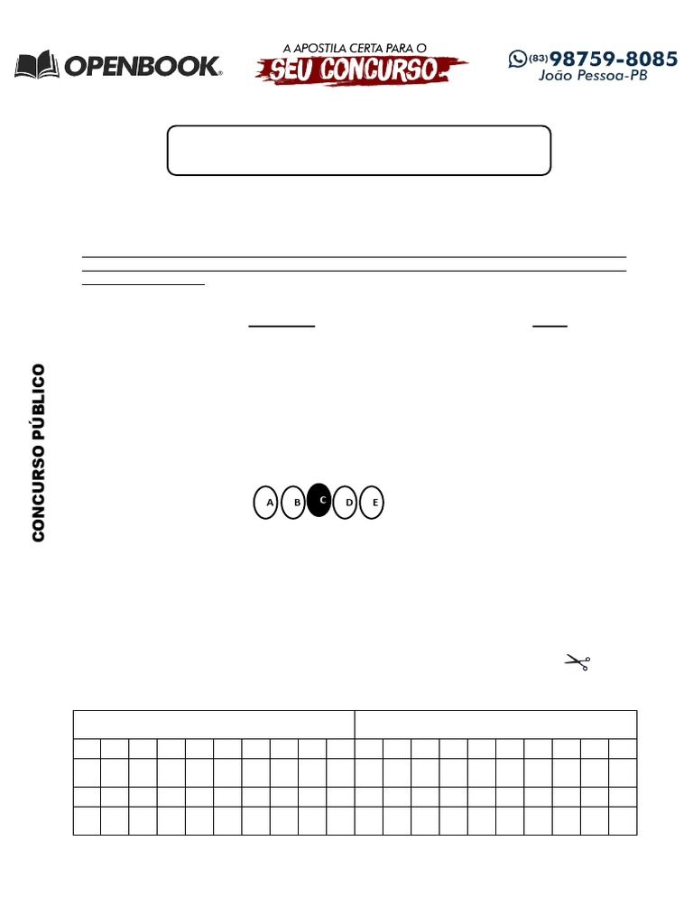 3º Simulado Openbook - Acs Ace 2024 | PDF