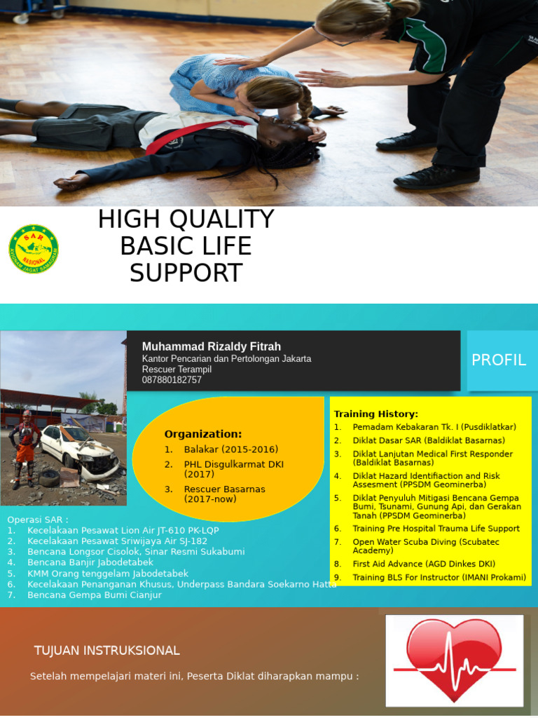 Bantuan Hidup Dasar: High Quality Basic Life Support | PDF