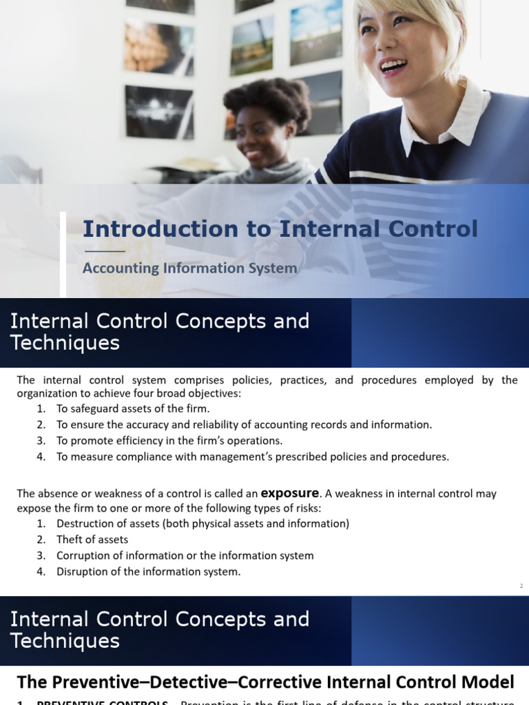 ACCTG 203 Prelim Discussion - Introduction To Internal Controls | PDF | Internal Control ...