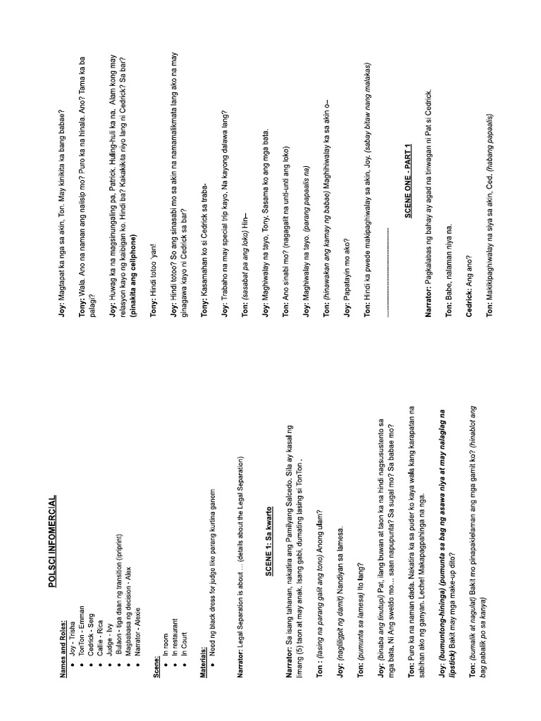 Polsci Infomercial | PDF