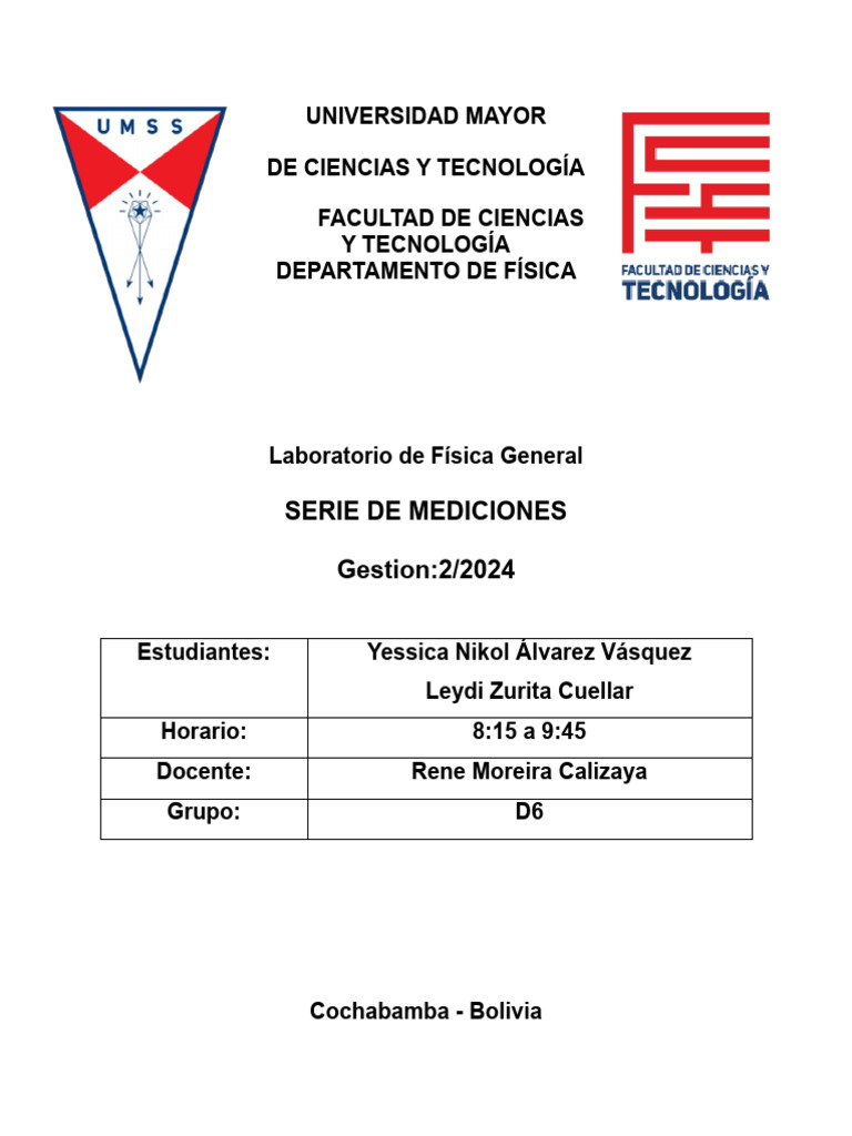 Lab Serie de Mediciones | PDF