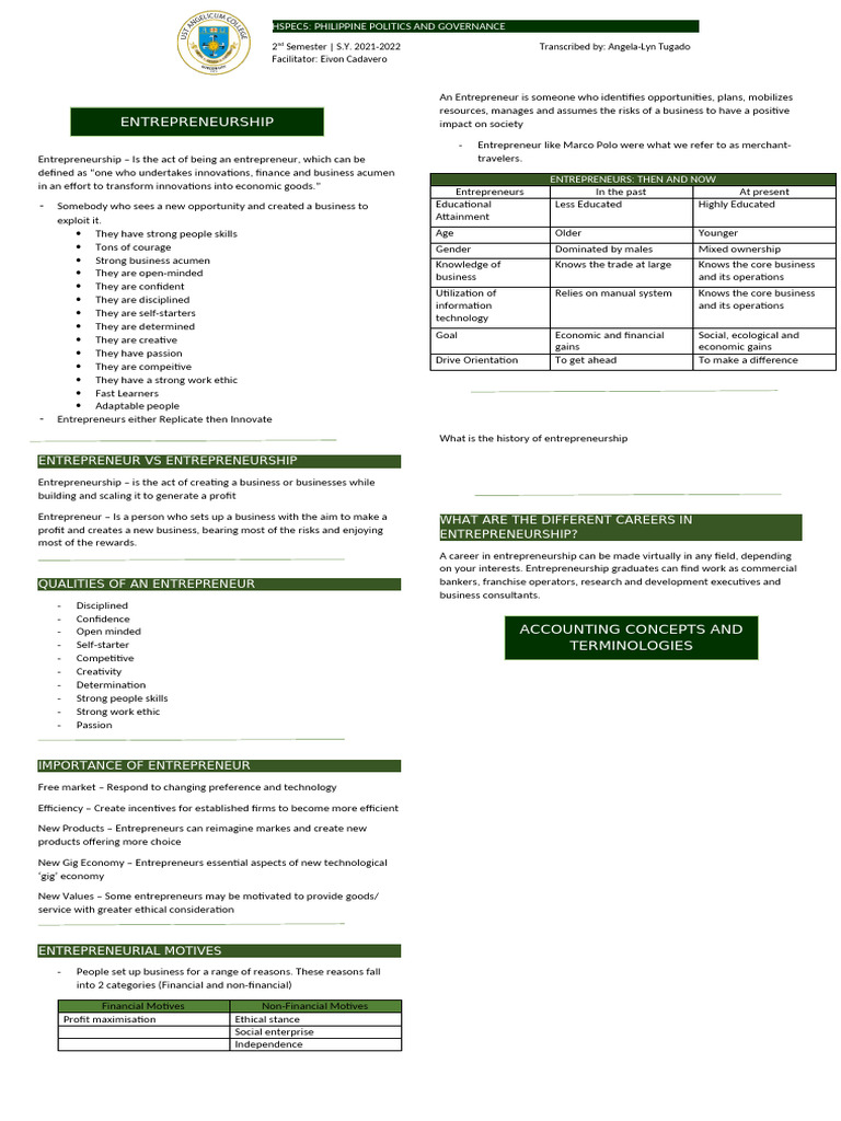 Reviewer Week 1 | PDF