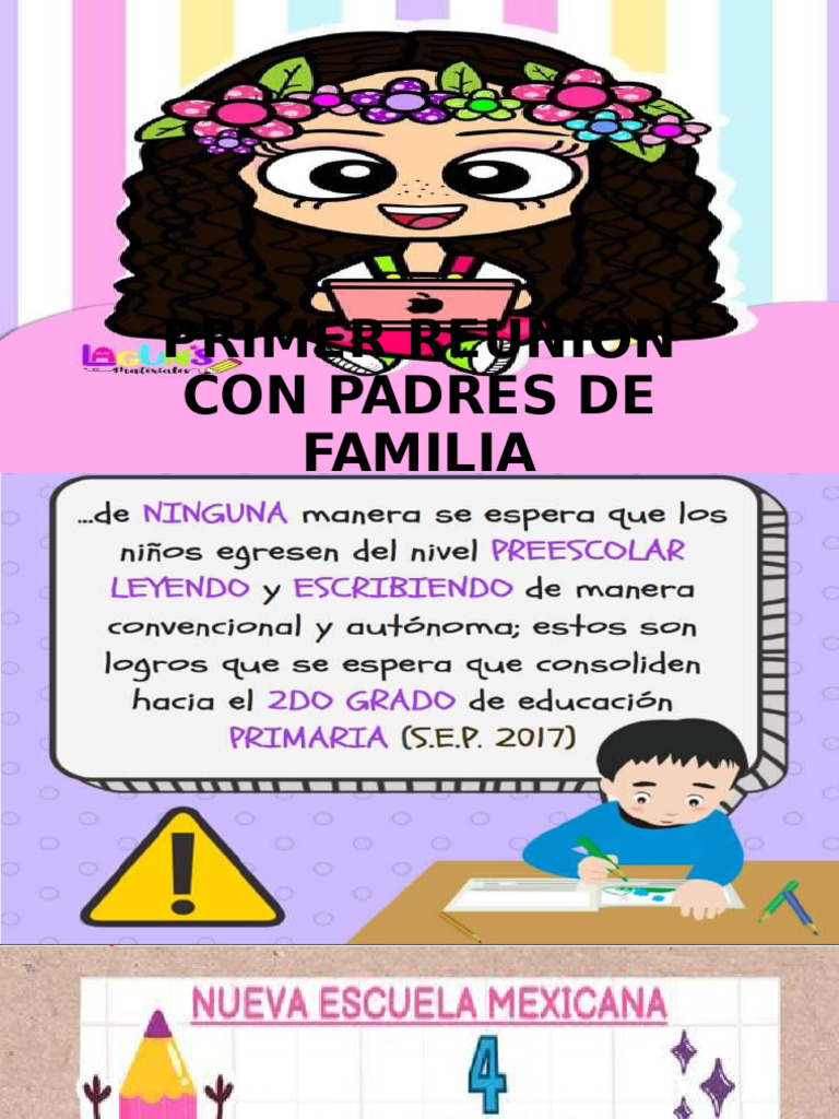 Primer Reunión Con Padres de Familia | PDF