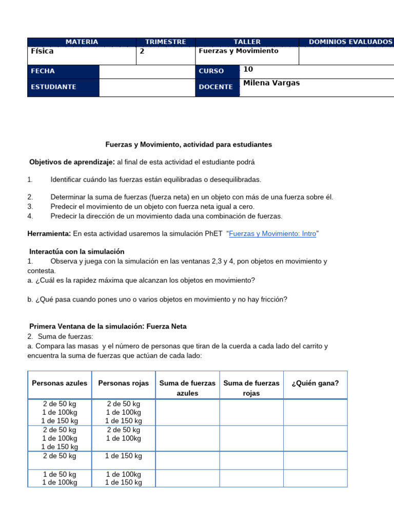 Actividad de Refuerzo y Recuperación P2 | PDF
