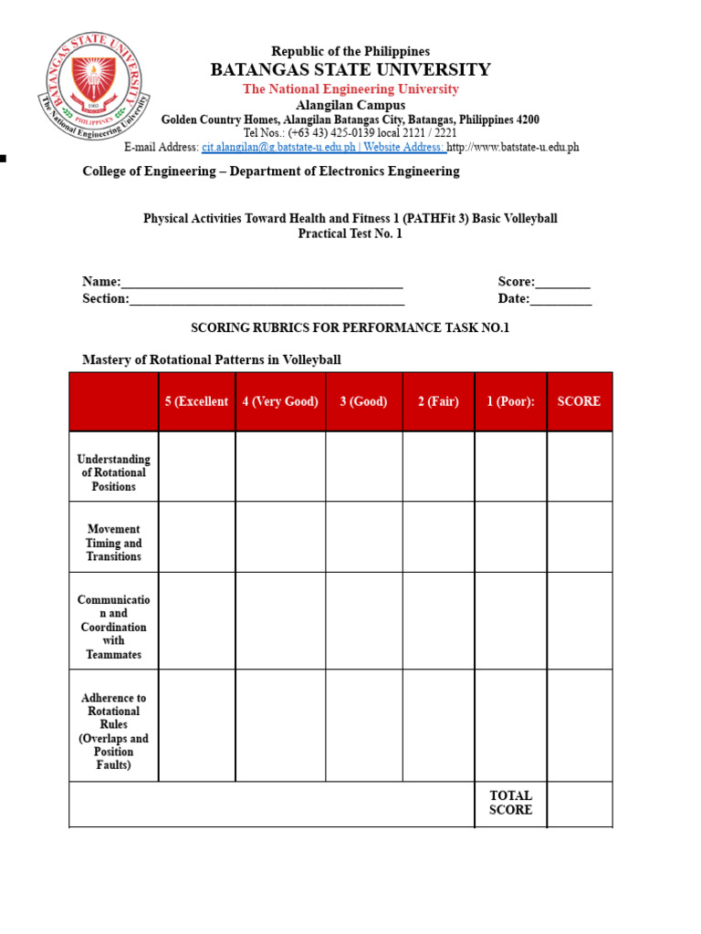 Students Performance Task No.1 3 | PDF