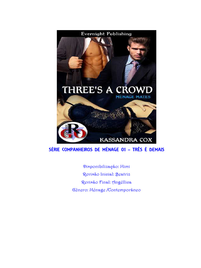 Série Companheiros de Ménage 01 - Três É Demais - KC | PDF