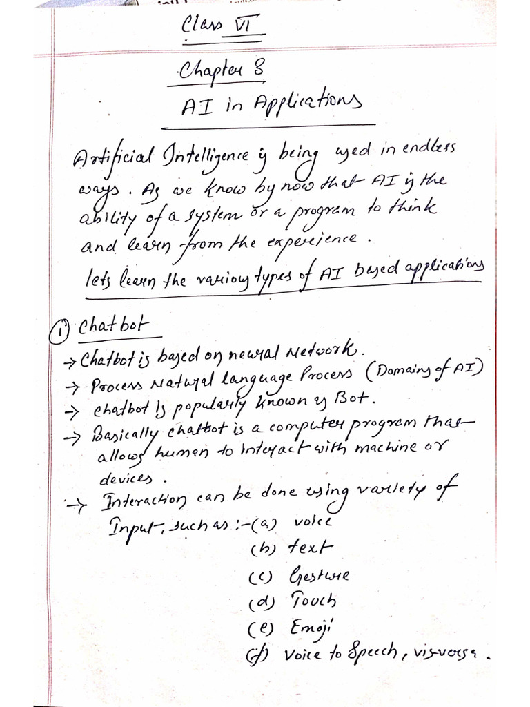 AI Chap 3 Class Notes | PDF