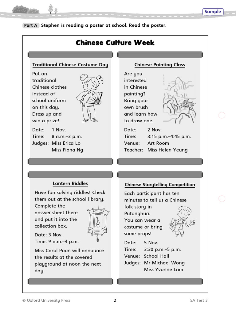 Power Up Test Papers 5a Sample | PDF